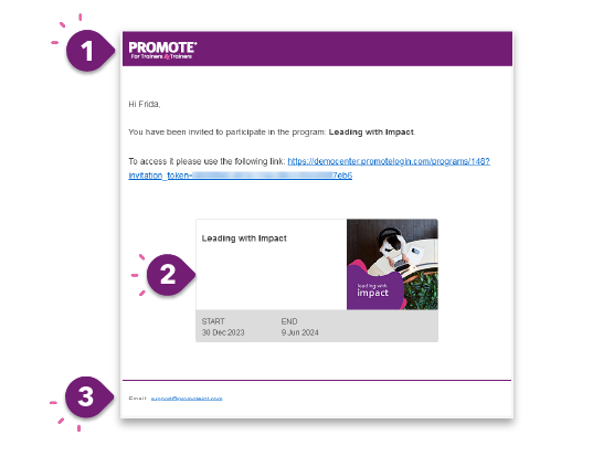 Branded Emails – Promote International